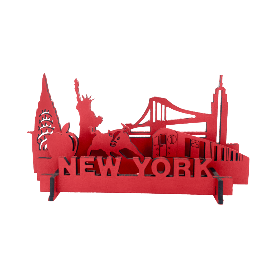3D Wooden Kit-Sets – Empire State Building Gifts