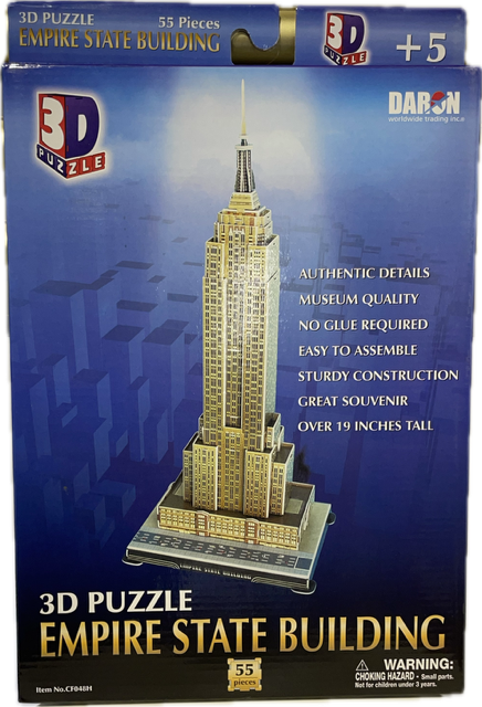 ESB 3D Puzzle – Empire State Building Gifts