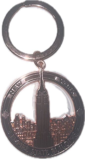 ESB Key Ring Rose Gold – Empire State Building Gifts